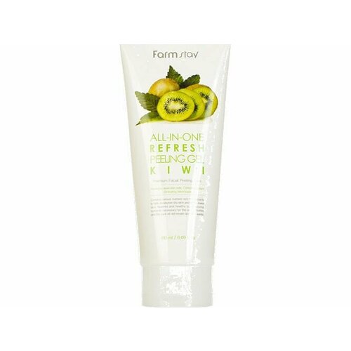 Пилинг гель с экстрактом киви Farm Stay all-in-one Whitening Peeling Gel Kiwi