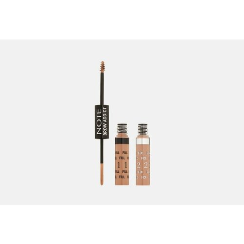 Тинт для бровей NOTE brow addict tint & shaping gel цвет: 1объем: 10 мл