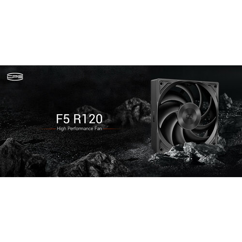 Корпусный вентилятор PC COOLER F5R120 BK 3 in 1 (Комплект 3 шт)