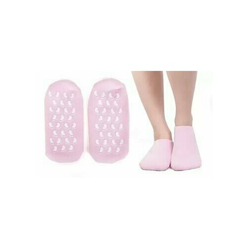 Увлажняющие гелевые носочки SPA Gel Socks / Фиолетовый