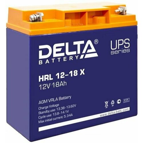 Аккумулятор DELTA HRL 12-18 X