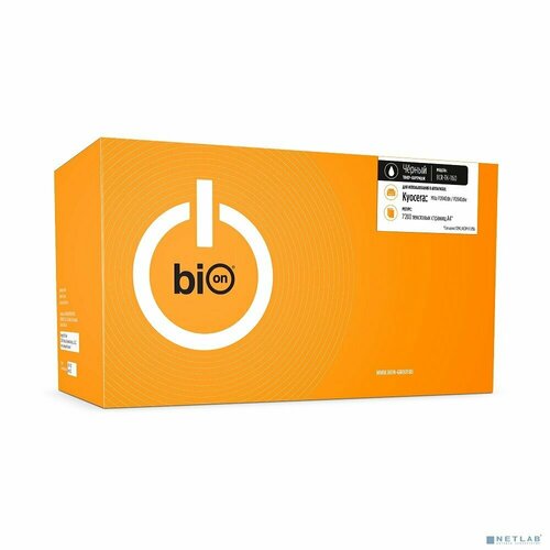 Bion Cartridge Расходные материалы Bion BCR-TK-1160 Картридж для Kyocera Ecosys P2040dn/P2040dw (7200 стр.), Черный, с чипом