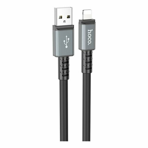 Дата-кабель Hoco X85 USB-Lightning, 1 м, черный