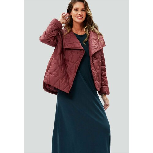 Куртка D'IMMA fashion studio Сабина, размер 52, бордовый