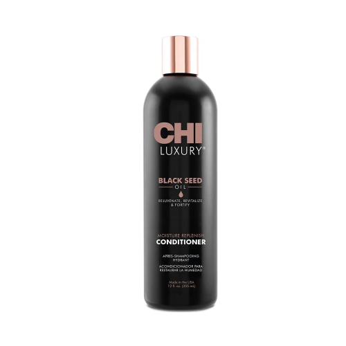 CHI LUXURY BLACK SEED OIL MOISTURE REPLENISH CONDITIONER Кондиционер для волос CHI Luxury с маслом семян черного тмина Увлажняющий 355 мл