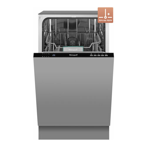 Встраиваемая посудомоечная машина с лучом на полу Weissgauff BDW 4134 D (модификация 2024 года)