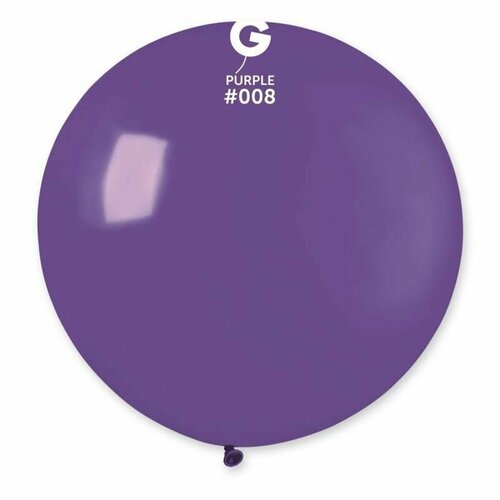 Шар латексный ненадутый И 27"/08 Пастель Purple 80 см (10 в уп)