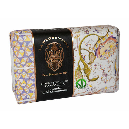 Мыло с экстрактами лаванды и дикой ромашки / La Florentina Soap Lavender and Wild Chamomile