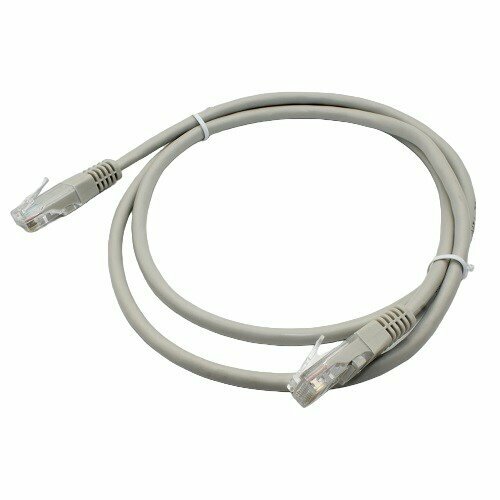 Патч-корд 18-1002 RJ45-RJ45 1метр 10 шт. серый UTP4*2*0,52/8P8C/5e