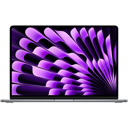 15.3 Ноутбук Apple MacBook Air 15 2024 2880x1864, Apple M3, RAM 8 ГБ, SSD 512 ГБ, Apple graphics 10-core, macOS, Space Grey MRYN3, русская раскладка (гравировка)