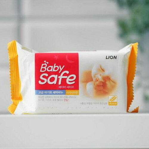 Мыло для стирки детских вещей Baby safe, с ароматом акации, 190 г
