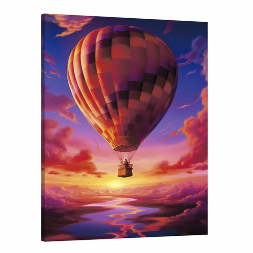 Интерьерная картина 50х70 "Воздушный шар"
