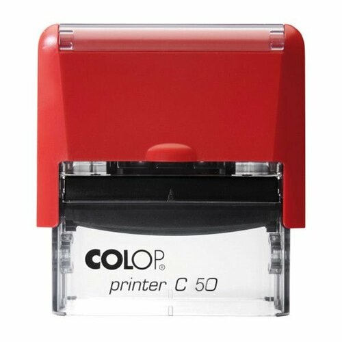 Colop Printer 50 Compact Автоматическая оснастка для штампа (штамп 69 х 30 мм.), Красный