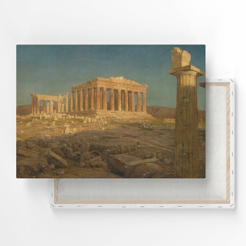 Картина на холсте, репродукция / Фредерик Эдвин Чёрч - The Parthenon / Размер 30 x 40 см