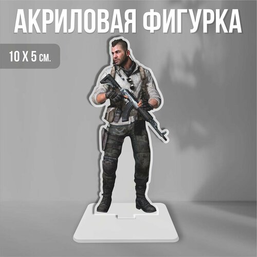 Акриловая фигурка декоративная / статуэтки для интерьера Call of Duty Кол оф Дьюти Джон Соуп