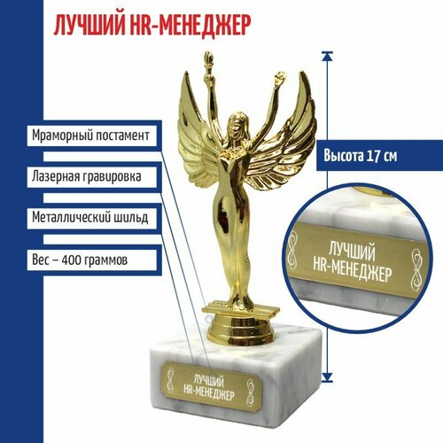 Подарки Статуэтка Ника "Лучший HR-менеджер" (17 см)