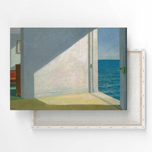 Картина на холсте, репродукция / Edward Hopper - Rooms by the Sea - Хоппер Эдвард / Размер 60 x 80 см