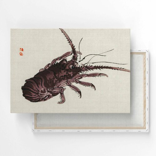Картина на холсте, репродукция / Байрэй, Коно - Crayfish / Размер 40 x 53 см