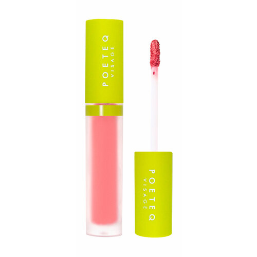 POETEQ Помада для губ жидкая Liquid Lipstick Matte Effect, 7 г, 84 ягодный