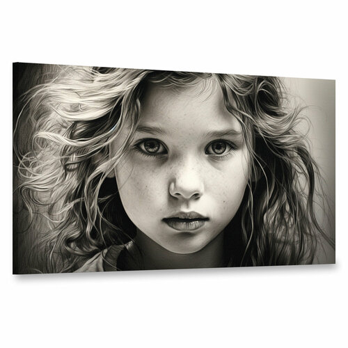 Интерьерная картина 100х60 "Дочь смелости"