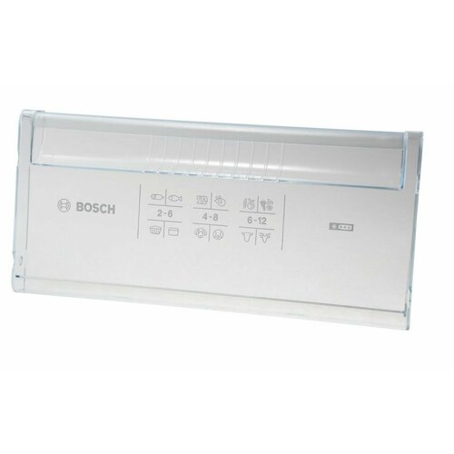 Панель нижнего ящика морозильной камеры холодильника Bosch KGS33/KGV36/KGV39 и других - 00664381 - 430*205 мм