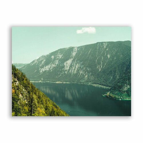 Постер, плакат на бумаге / Природа Австрии - Горы / Размер 40 x 53 см