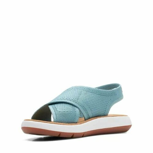 Сандалии Clarks, размер 37 EU, бирюзовый