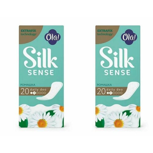 Ola! Прокладки ежедневные Silk Sense Daily, 20 шт, 2 уп