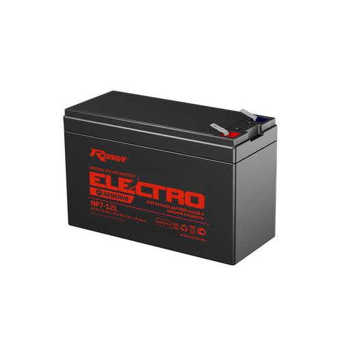 Аккумулятор RDrive ELECTRO RESERVE 7.5Ач NP7-12L