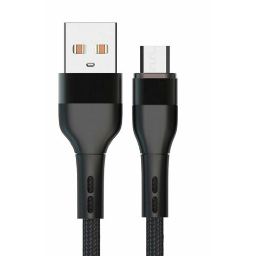 Кабель micro usb черный