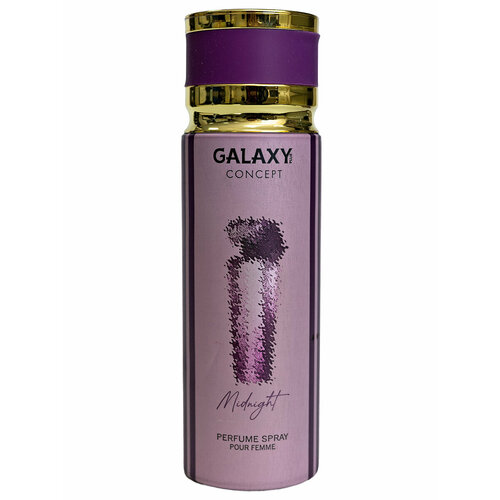 Дезодорант Galaxy Concept Midnight парфюмированный женский 200мл