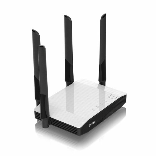 Wi-Fi роутер ZYXEL NBG6604, черно-белый