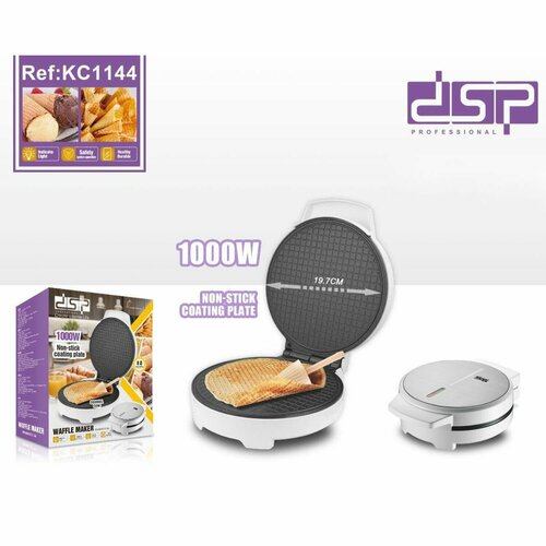 DSP Вафельница КС-1144 для кухни, электровафельница для вафель