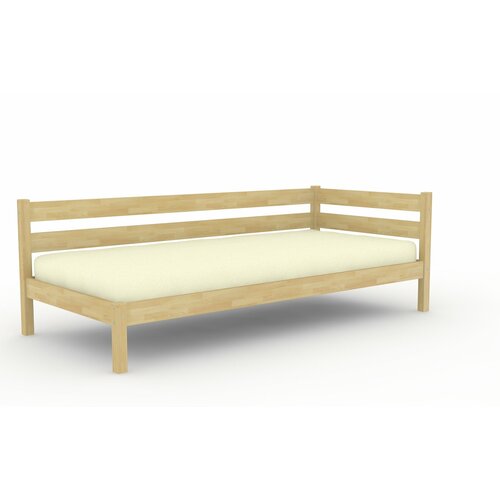 Кровать тахта "Берёзка 21.1" правая, без покрытия, 140x200 см, ORTMEX