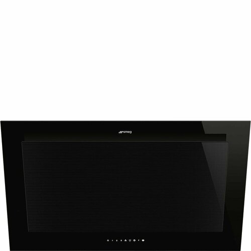Кухонная вытяжка наклонная Smeg KV194B3, 90 см, черная