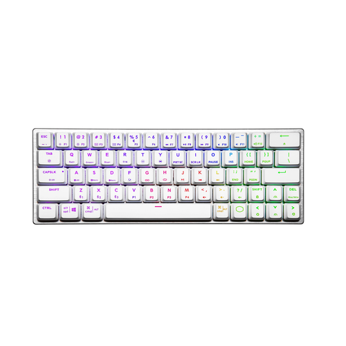 Клавиатура Cooler Master SK622 White / TTC Low Red, RU (SK-622-SKTR1-RU)