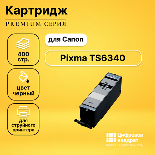 Картридж DS для Canon Pixma TS6340 совместимый
