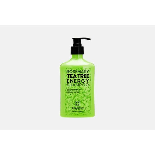 Шампунь для волос Beamarry, ROSEMARY TEA TREE ENERGY SHAMPOO 380 мл