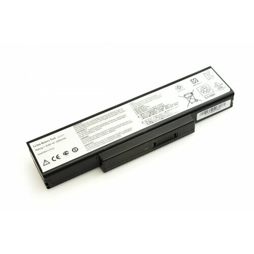 Аккумулятор для ноутбука Asus K72DY 5200 mah 10.8V