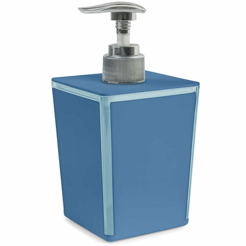 Дозатор для жидкого мыла Berossi Spacy 560 мл, цвет синий, пластик