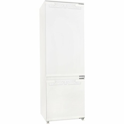 Холодильник HIBERG i-RFCB-500F NFW встраиваемый, Total No Frost, объем 385 литров