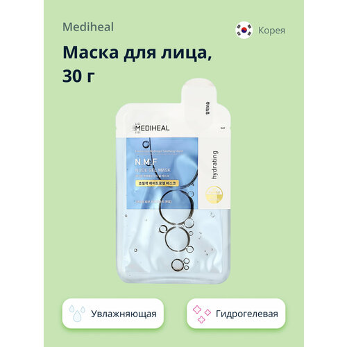 Маска для лица MEDIHEAL гидрогелевая с гиалуроновой кислотой и розовой водой (увлажняющая) 30 г