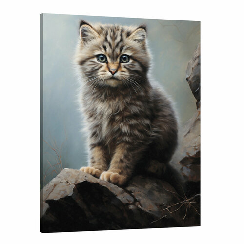 Интерьерная картина 50х70 "Котёнок"