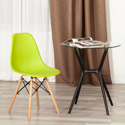 Стул TetChair CINDY (EAMES) (mod. 1801), 1 шт, оливковый