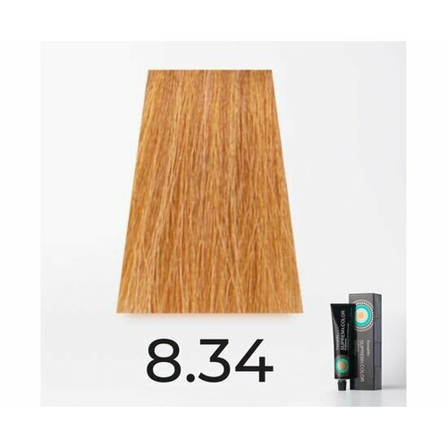 Farmavita SUPREMA COLOR 8.34 светлый блондин золотисто-медный крем-краска