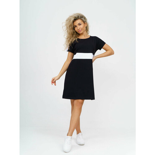 Платье NSD-STYLE, размер 50, черный