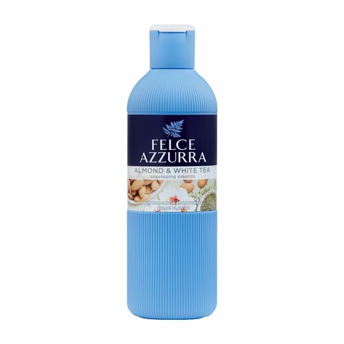 Парфюмированный гель для ванны и душа с ароматом миндаля и белого чая / Felce Azzurra Almond and White Tea Enveloping Essence Perfumed Body Wash
