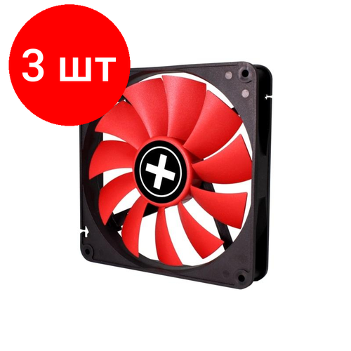 Комплект 3 штук, Вентилятор XILENCE Performance C case fan, XPF140. R. PWM,140mm(XF051)