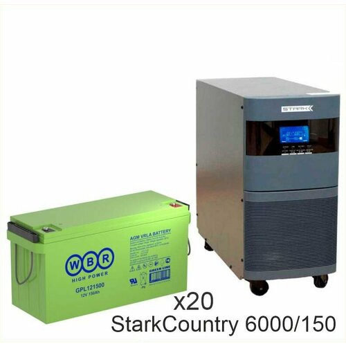 Stark Country 6000 Online, 12А + WBR GPL121500