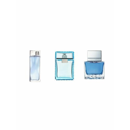 Подарочный набор для него по мотивам Kenzo Leau Par Kenzo Pour Homme, Versace Man Eau Fraiche, Antonio Banderas Blue Seduction for Men 3 по 5 мл